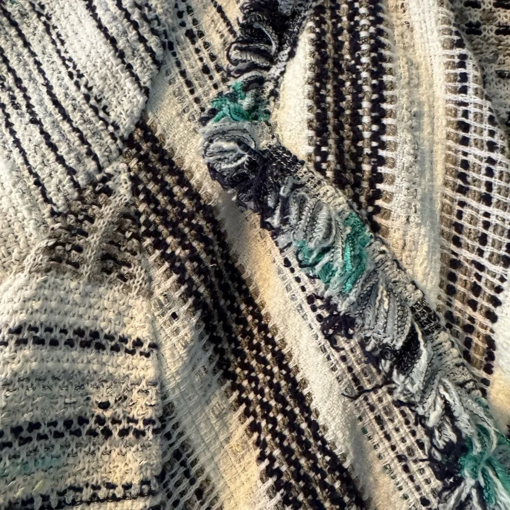 NIC+ZOE | Jackets & Coats | New Niczoe Large Textured Mix Knit Fringe ...
